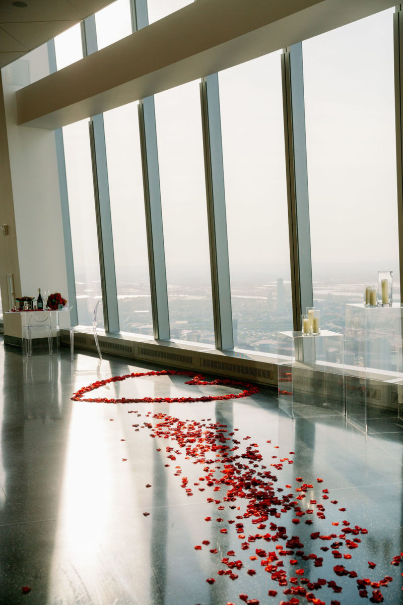 ASPIRE: A wedding proposal on top of the world - rebeccaouphotography.com