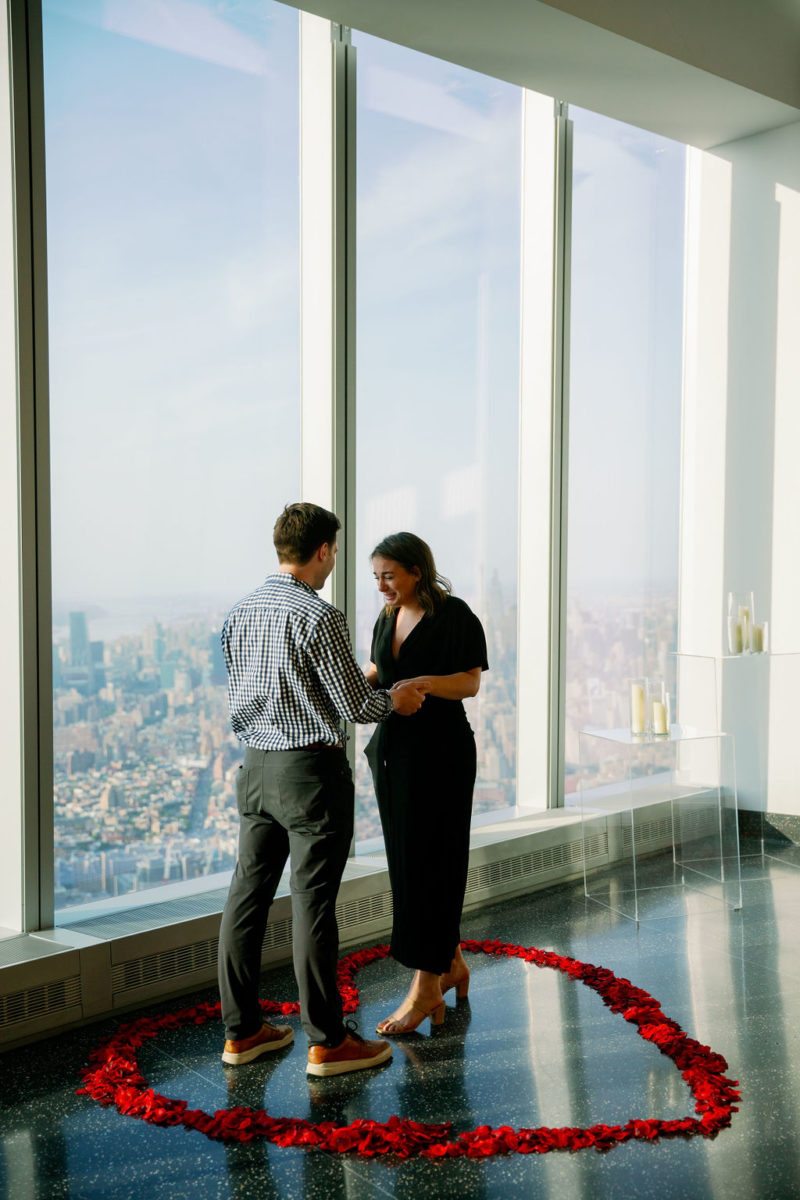 ASPIRE: A wedding proposal on top of the world - rebeccaouphotography.com